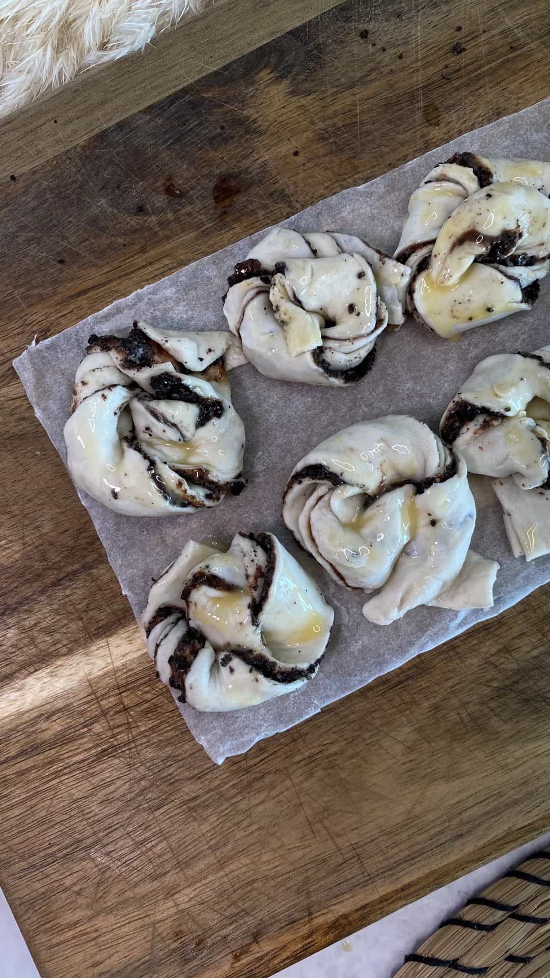 Nutella Oreo Puff Pastry Knots - MarieMakesFood